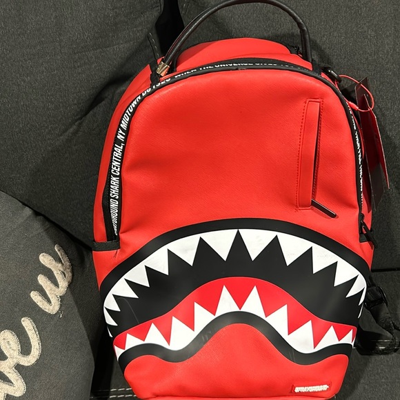 Sprayground | Bags | Spray Ground Backpack Color Red | Poshmark